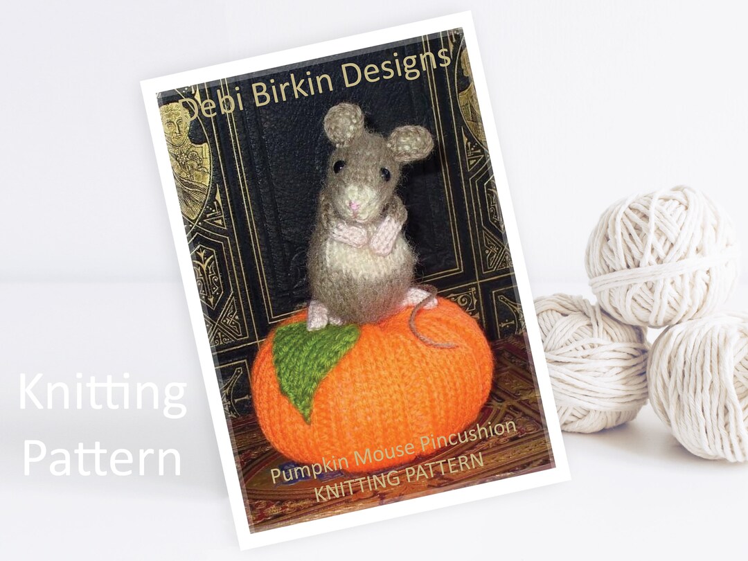 Knitting Pattern Pumpkin, Debi Birkin Patterns, PDF Digital Download ...