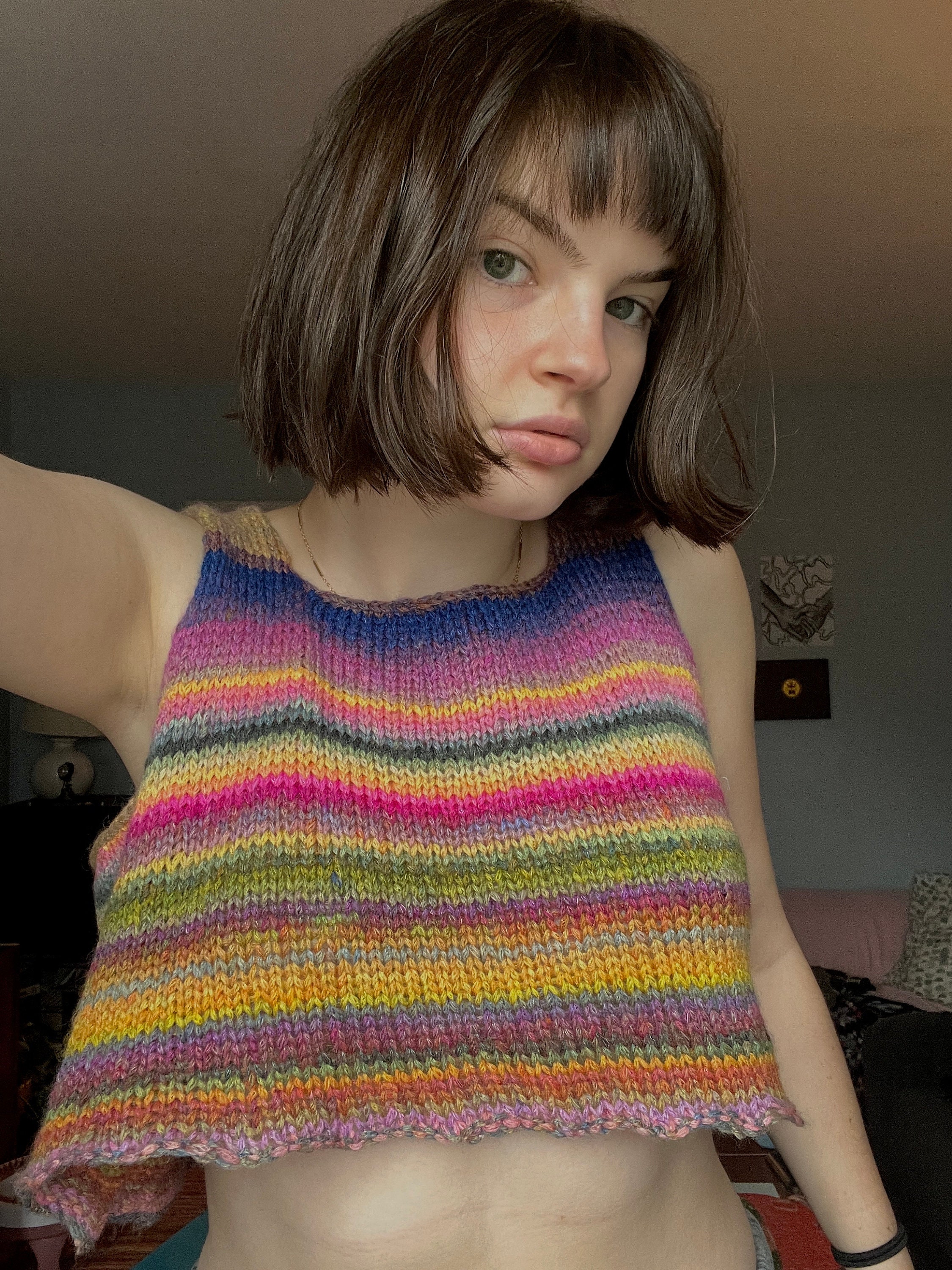 The Lucy Tank Knitting Pattern - Etsy