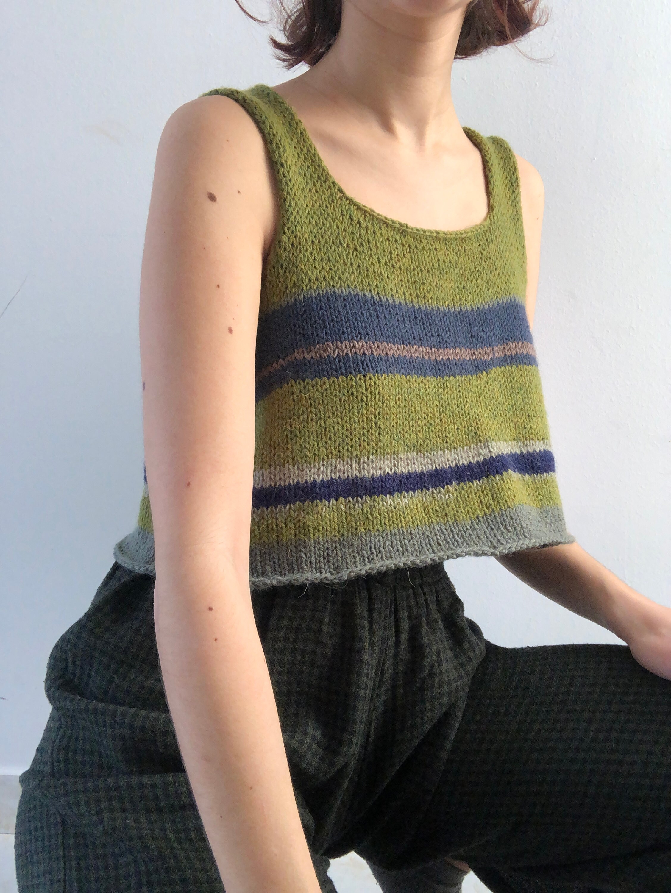 The Lucy Tank Knitting Pattern - Etsy