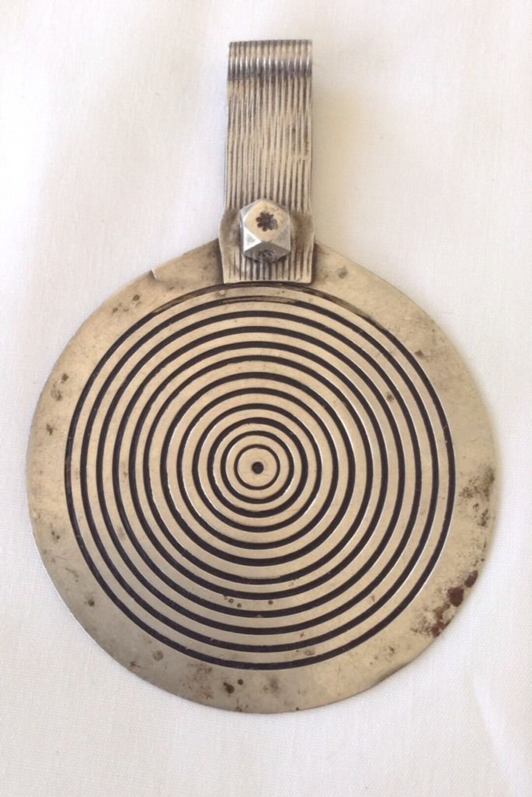 Huge Antique SILVER Moroccan PENDANT - Berber Ethnic Tribal Bead ...