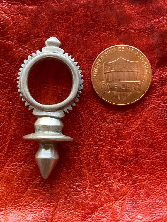 Old Solid SILVER Tuareg Cross - "Zinder" Style - Ethn… - Gem