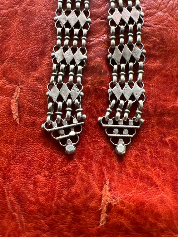 Antique Solid Silver Indian CHAIN- Original Headdress… - Gem