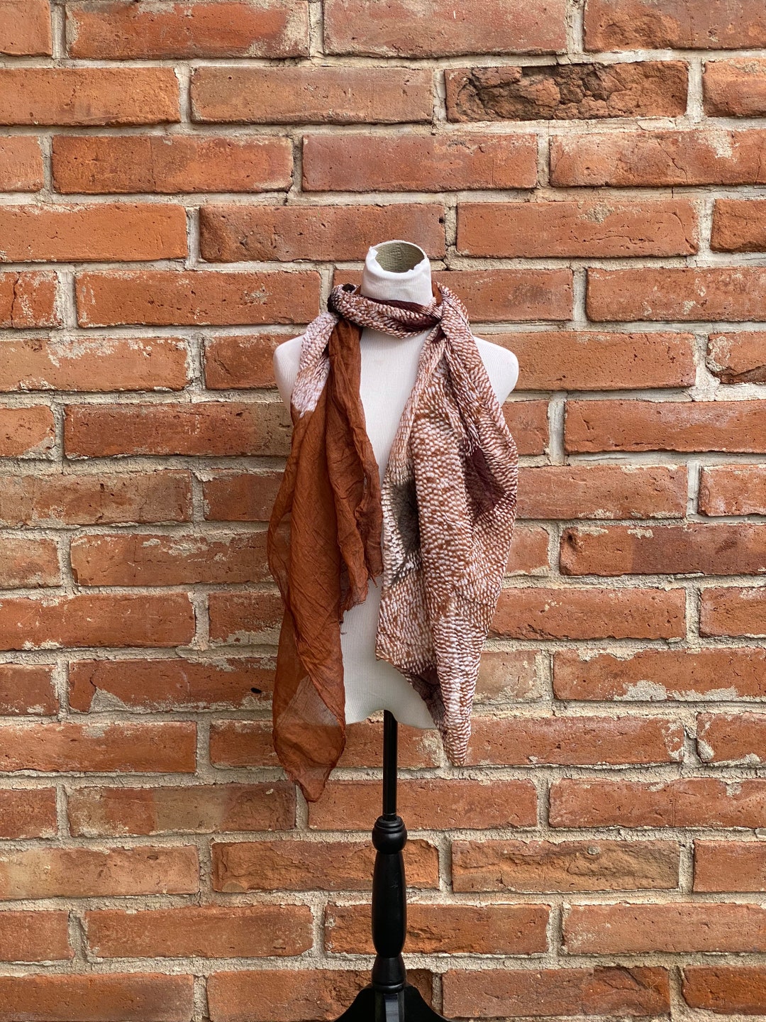 Moroccan Berber Tuareg Scarf- Long Handmade, Ethnic, Tribal Turban ...