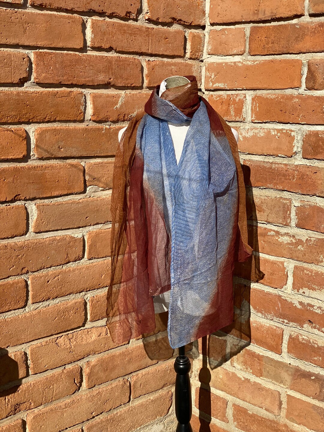 Moroccan Berber Tuareg Scarf- Long Handmade, Ethnic, Tribal Turban ...