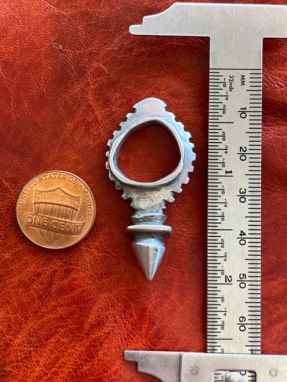 Old Solid SILVER Tuareg Cross - Zinder Style - Ethnic… - Gem