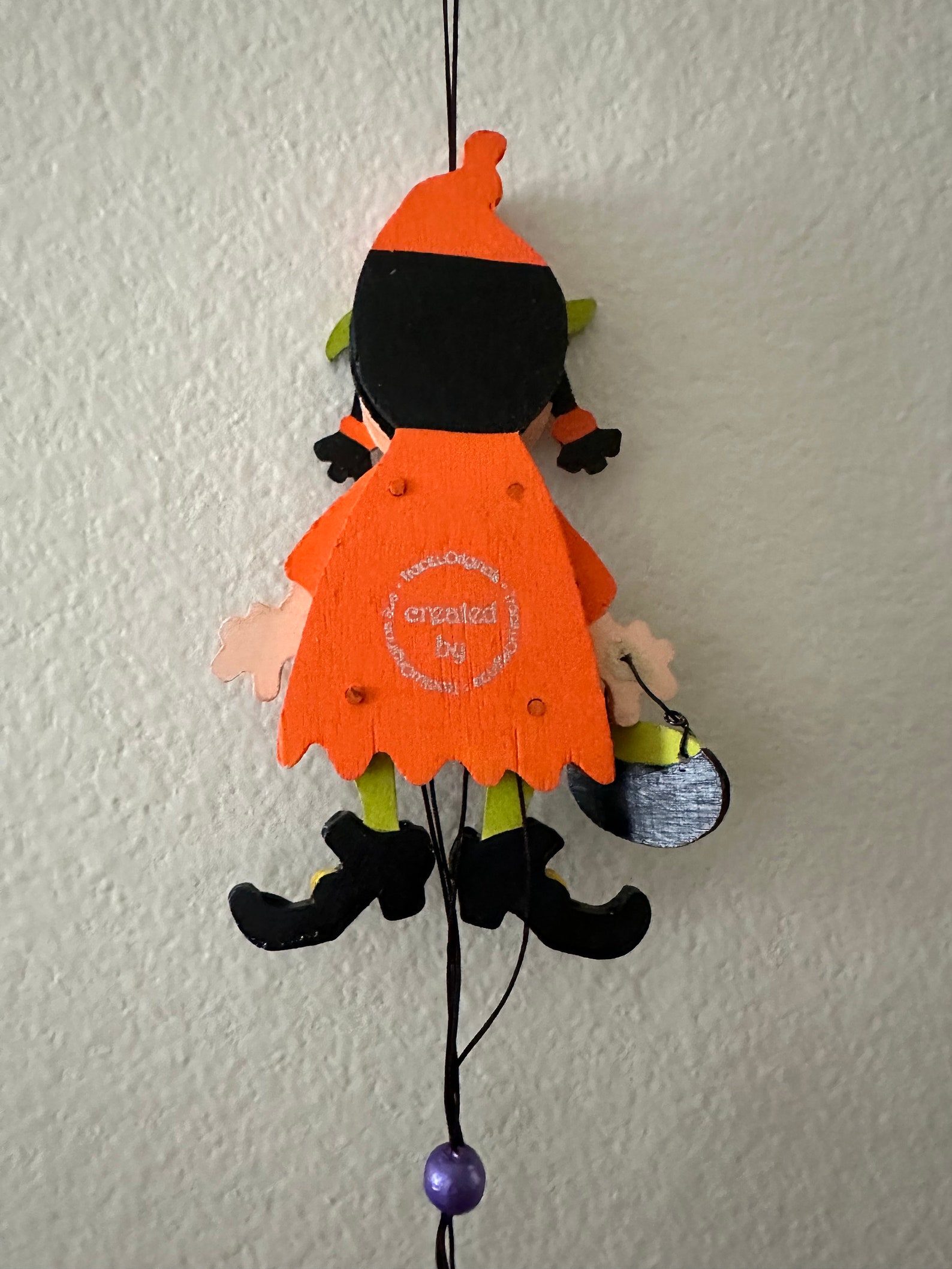 Halloween Little Pull String Witchy-poo Ornament - Etsy