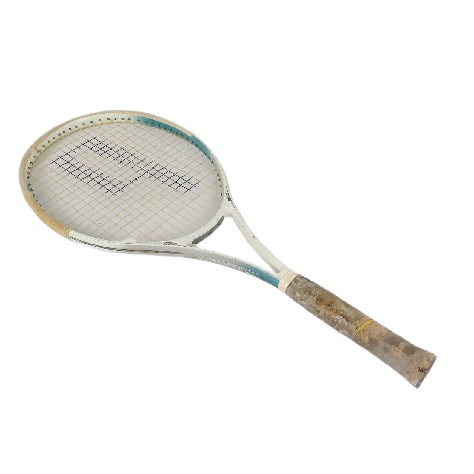 Vintage 1989 Prince Tricomp 110 Tennis Racket Graphite Fiberglass ...