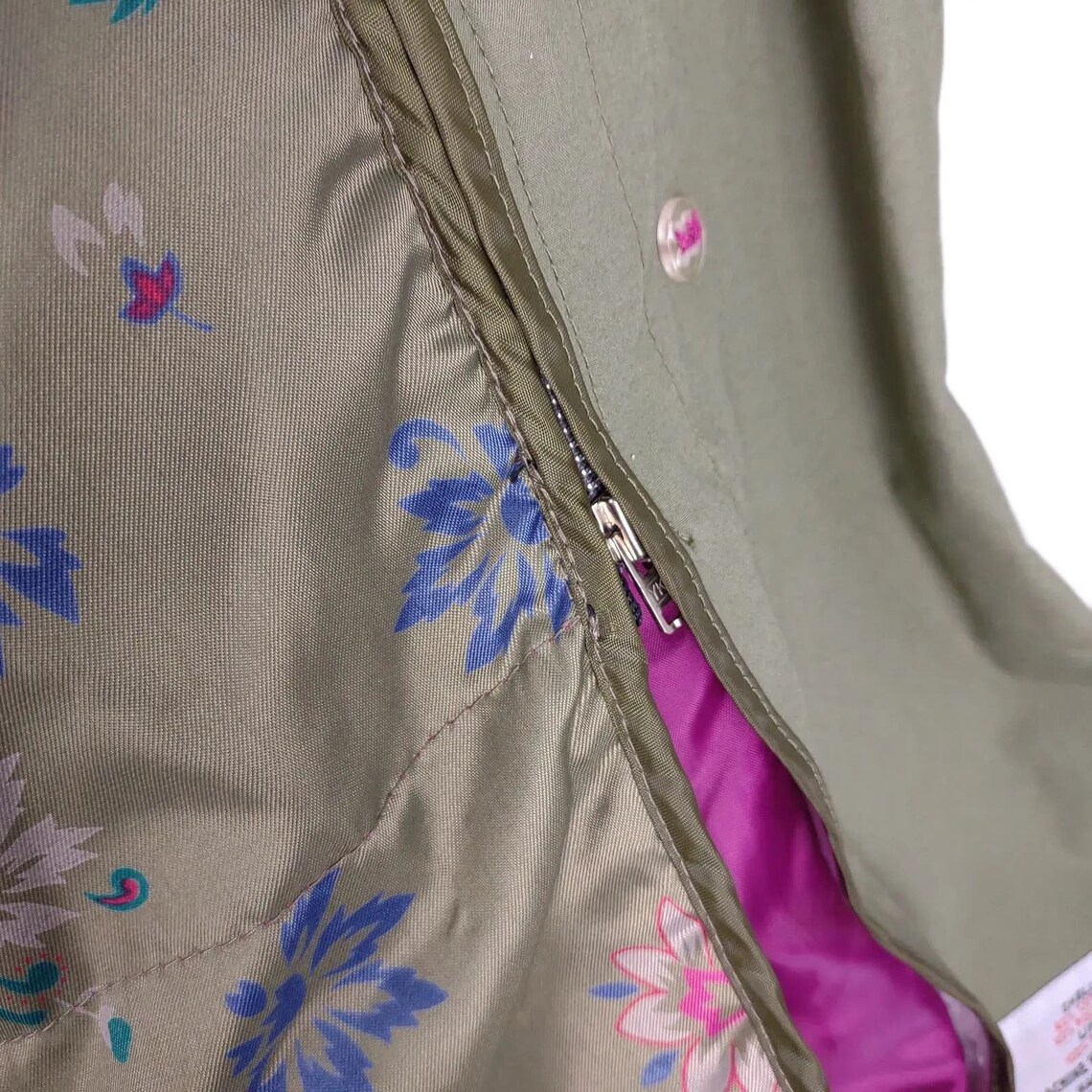 Vintage 80-90s CLIPPER MIST London Fog Fuchsia Pink Insulated Parka ...