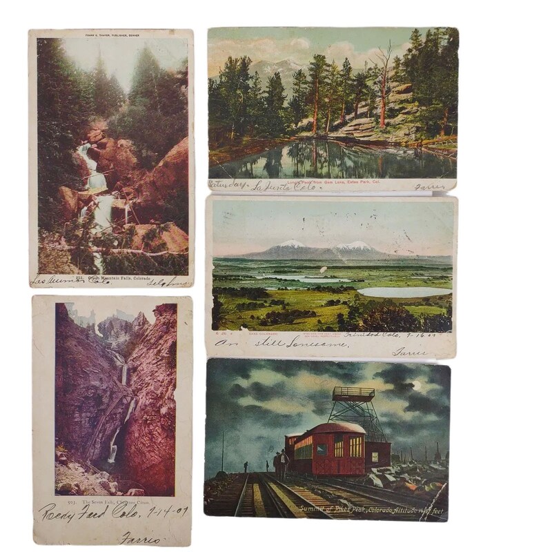 Colorado Postcards - Etsy