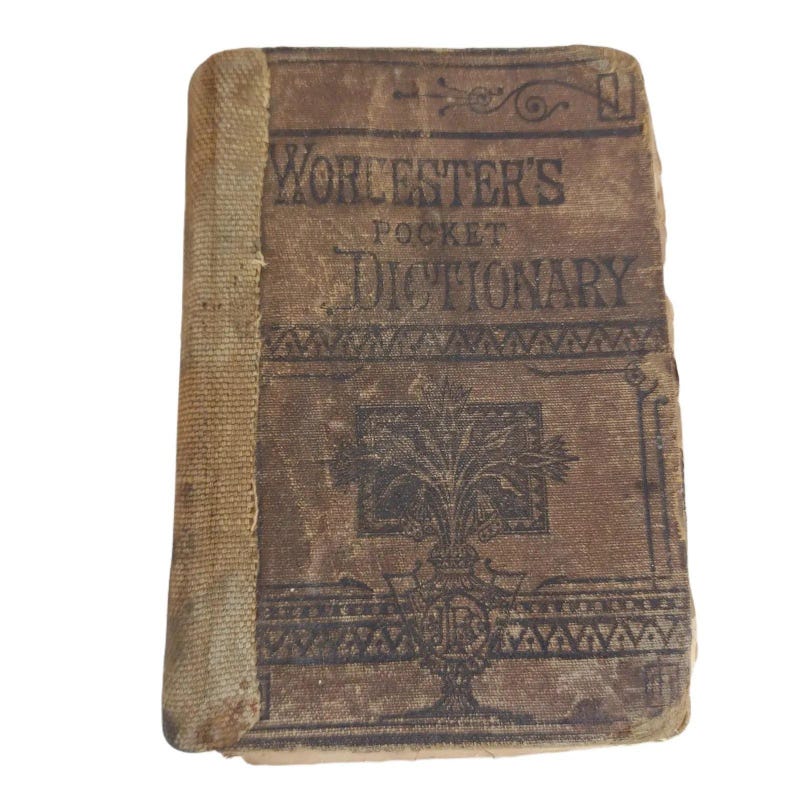 Antique Dictionary - Etsy