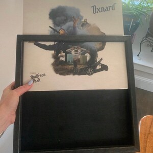 Solid Wood Record Display Wall Hanging - Etsy