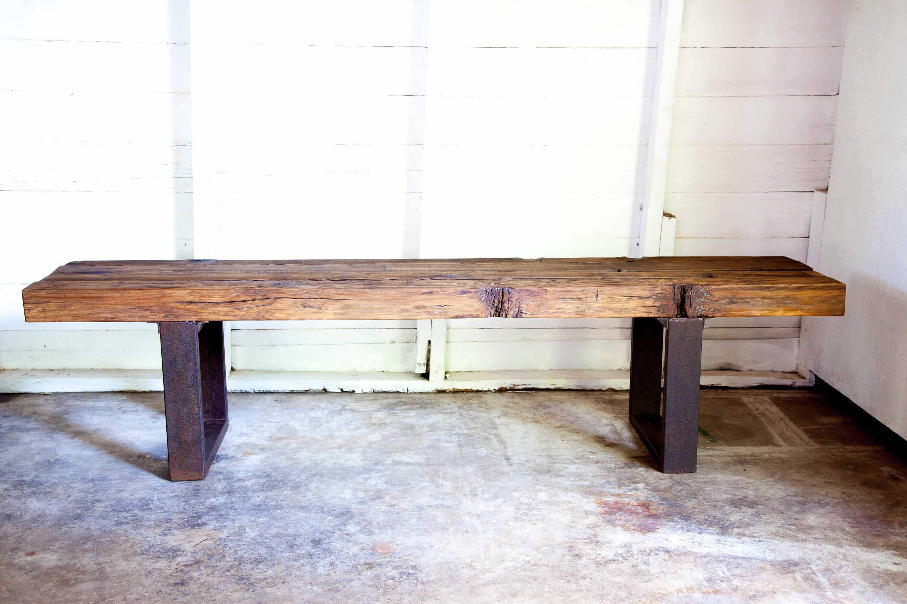 Mid-century Modern Platform Bench Vintage Wood Coffee Table 54 - Etsy