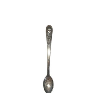 Vintage Gerber Baby Spoon Silver Plated Perfect Patina Display Nursery ...