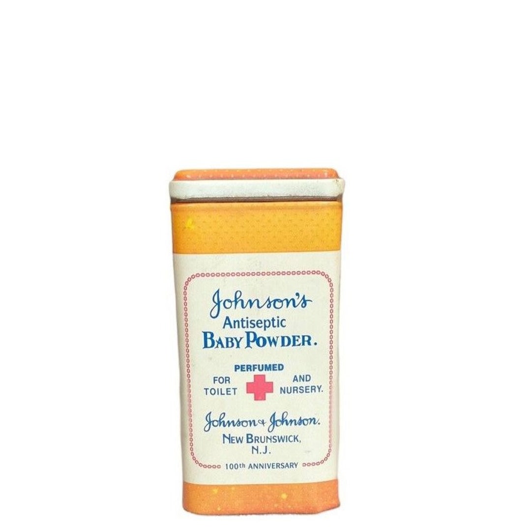 Vintage Johnson and Johnson Baby Powder 100th Anniversary Tin With ...
