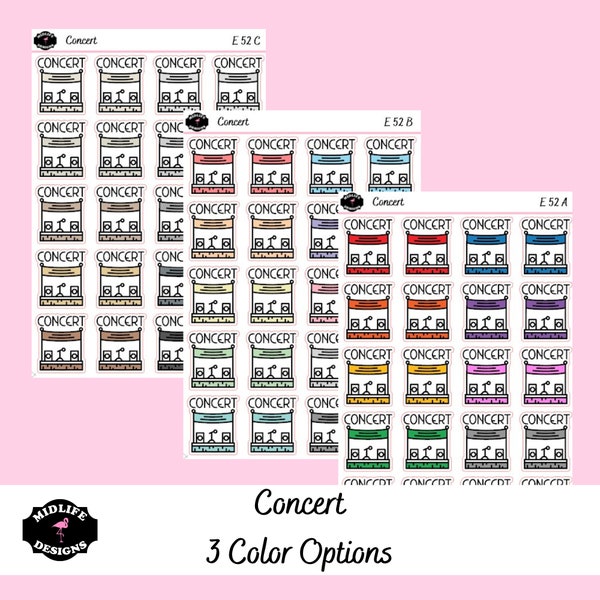 Event Stickers - Etsy