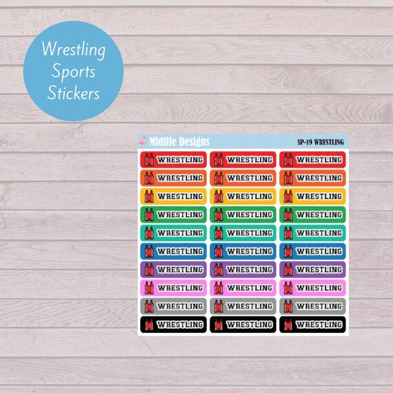 Sports Stickers Wrestling at Stefanie Norton blog