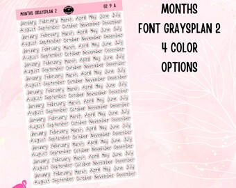 Tiny Blue Dot Planner Stickers Colorful Mini Dot Calendar - Etsy