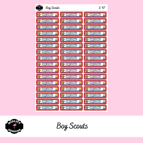 Cub Scout Stickers - Etsy