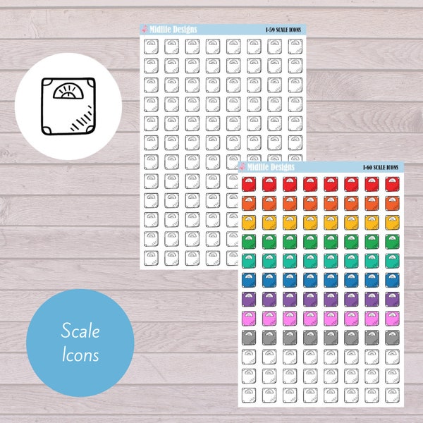 Scale Stickers - Etsy