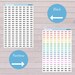 2023 Planner Stickers, 2023 Script Stickers, 2023 Stickers for Dating ...