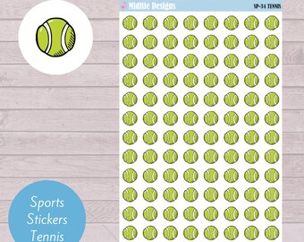 Tennis Practice Planner Stickers - Etsy