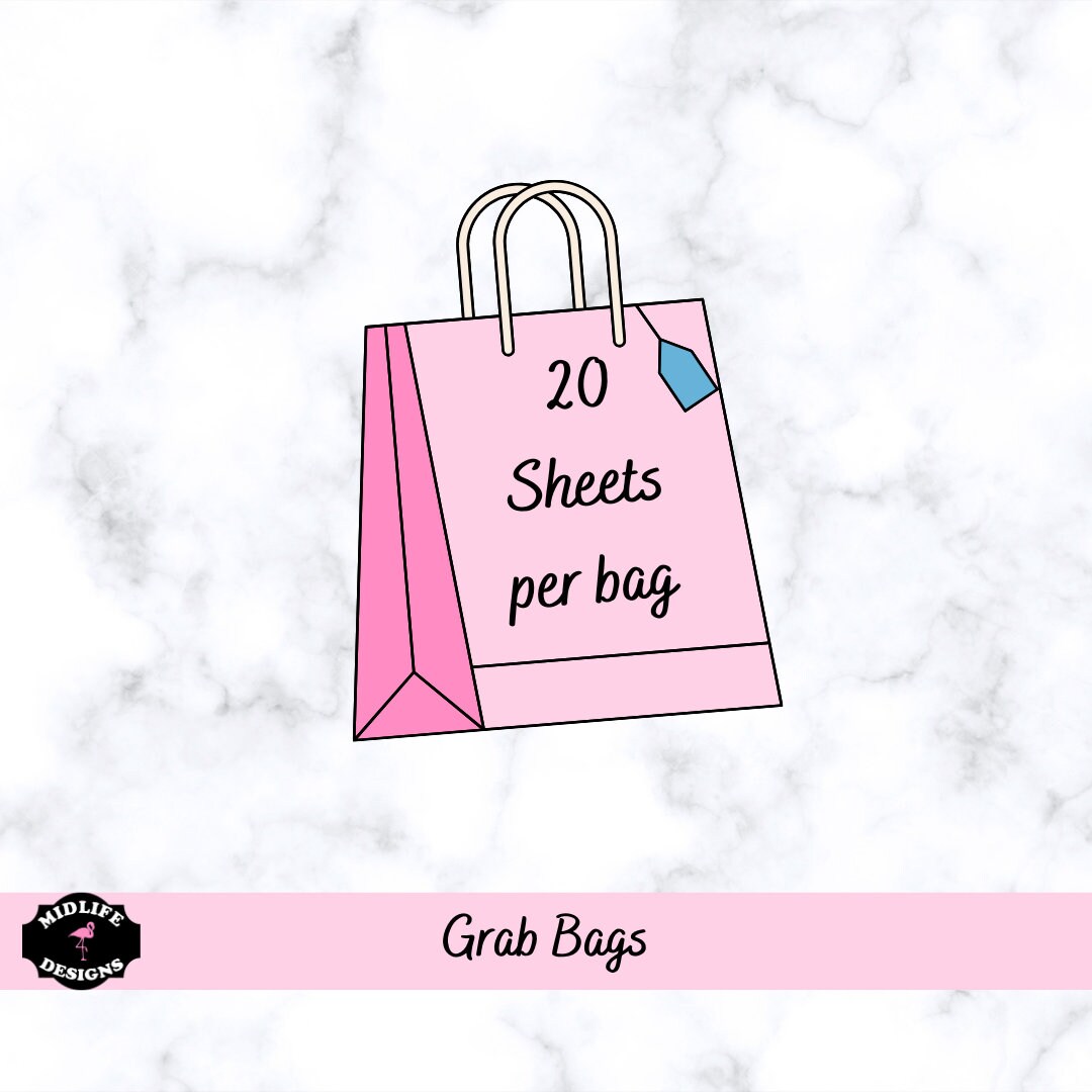STICKER GRAB BAGS, Planner Stickers Grab Bags, Grab Bag Stickers ...