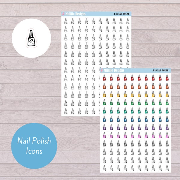 Nail Polish Tags - Etsy