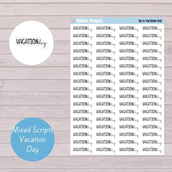 Vacation Planner - Etsy