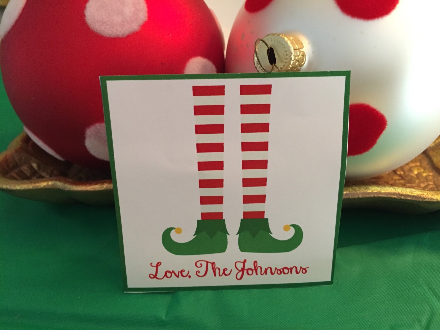 Christmas Gift Stickers, Holiday Gift Labels, Christmas Elf Labels ...