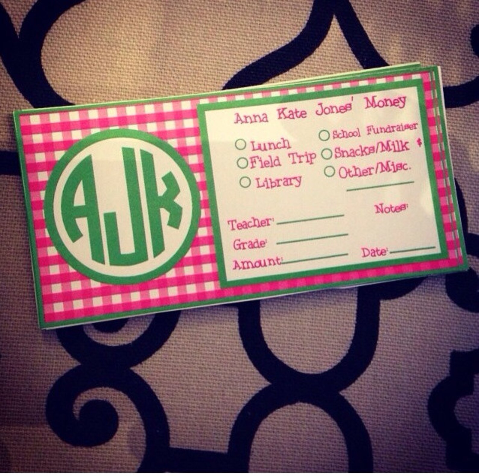 Money Labels, Personalized Money Labels, Personalized Labels, Back to ...