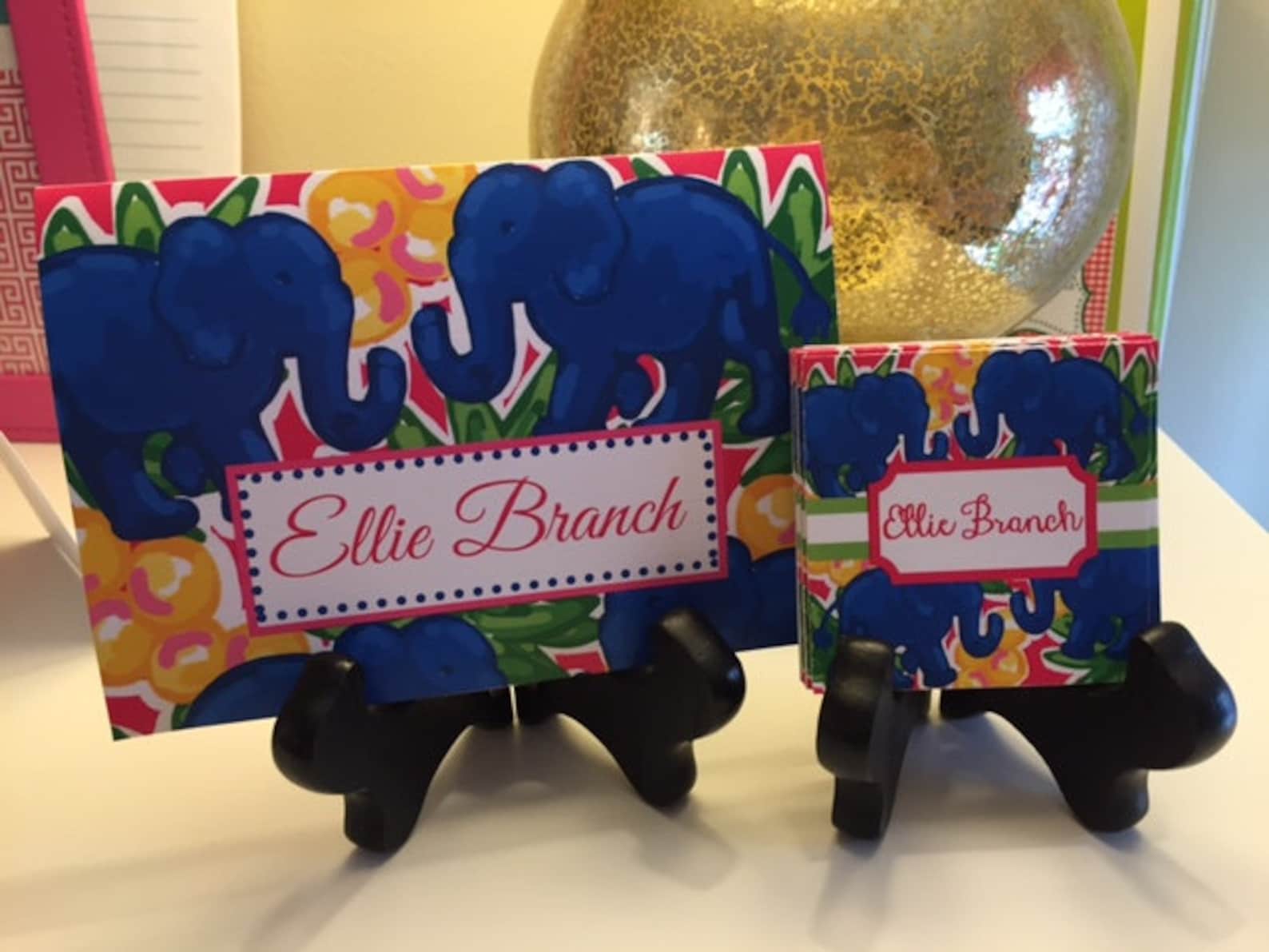 Stationery, Stationary, Preppy Elephant Notes, Preppy Elephant Stickers ...