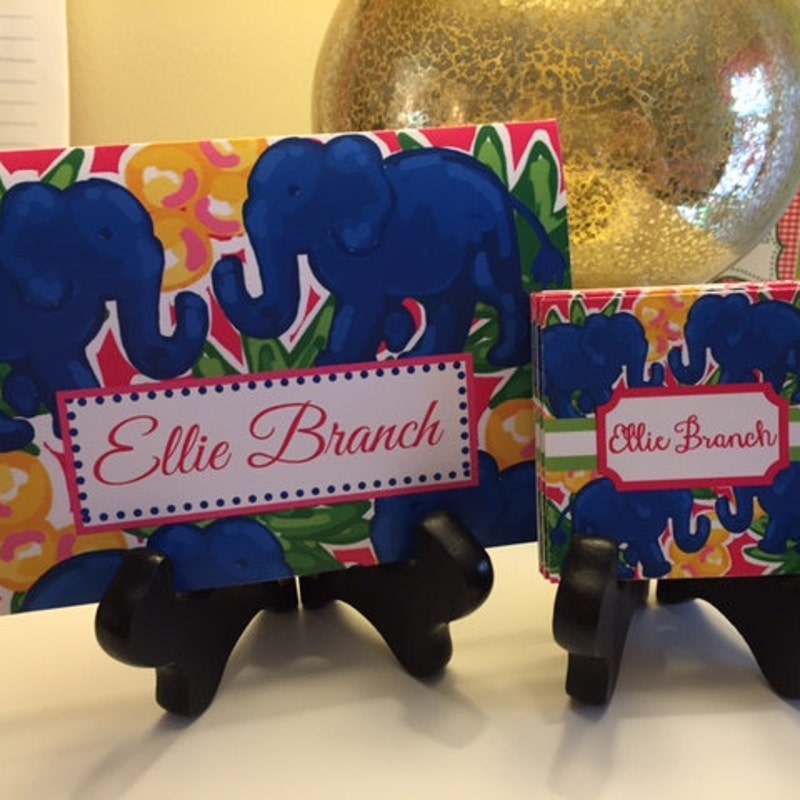 Preppy Elephant - Etsy