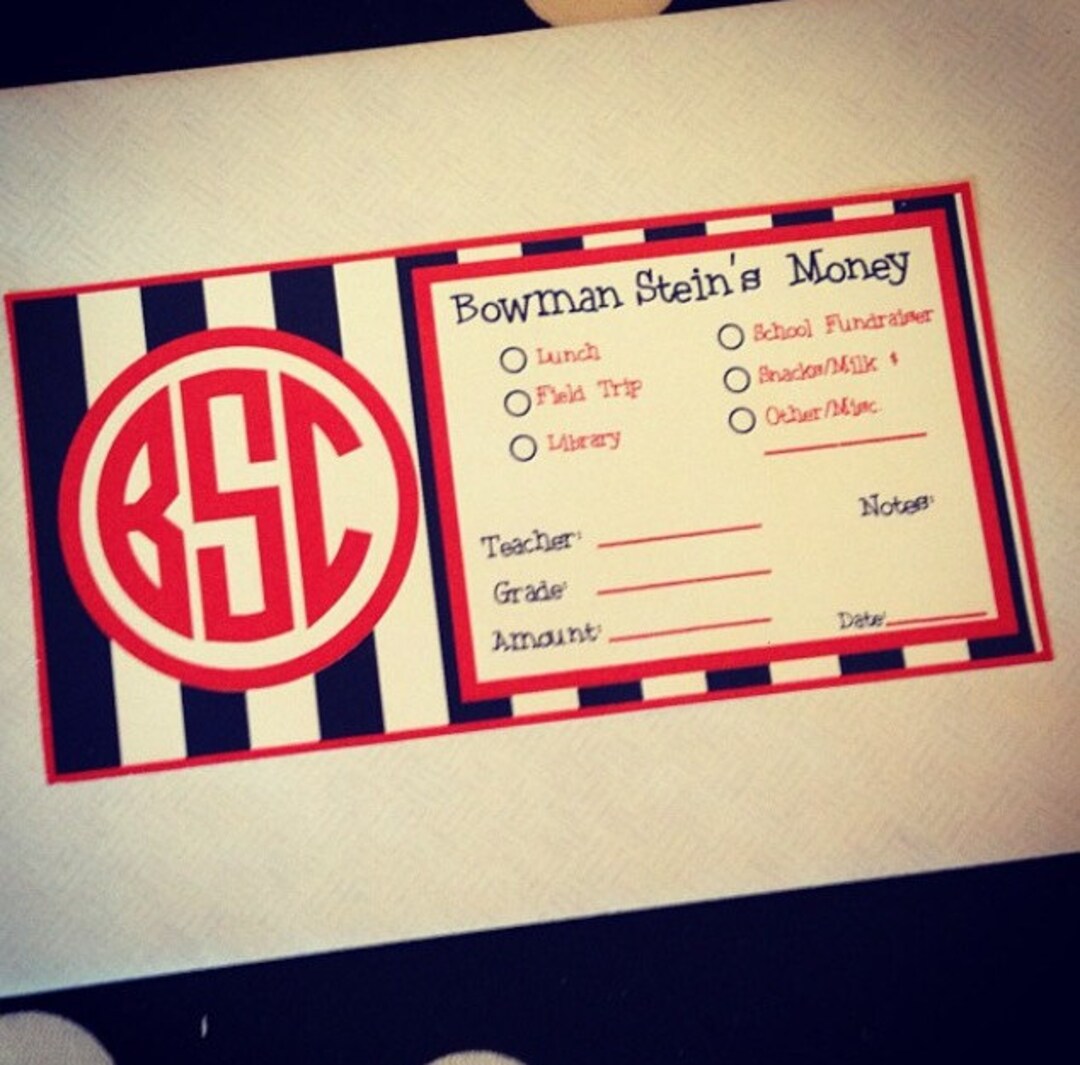 Money Labels, Personalized Money Labels, Personalized Labels, Back to ...