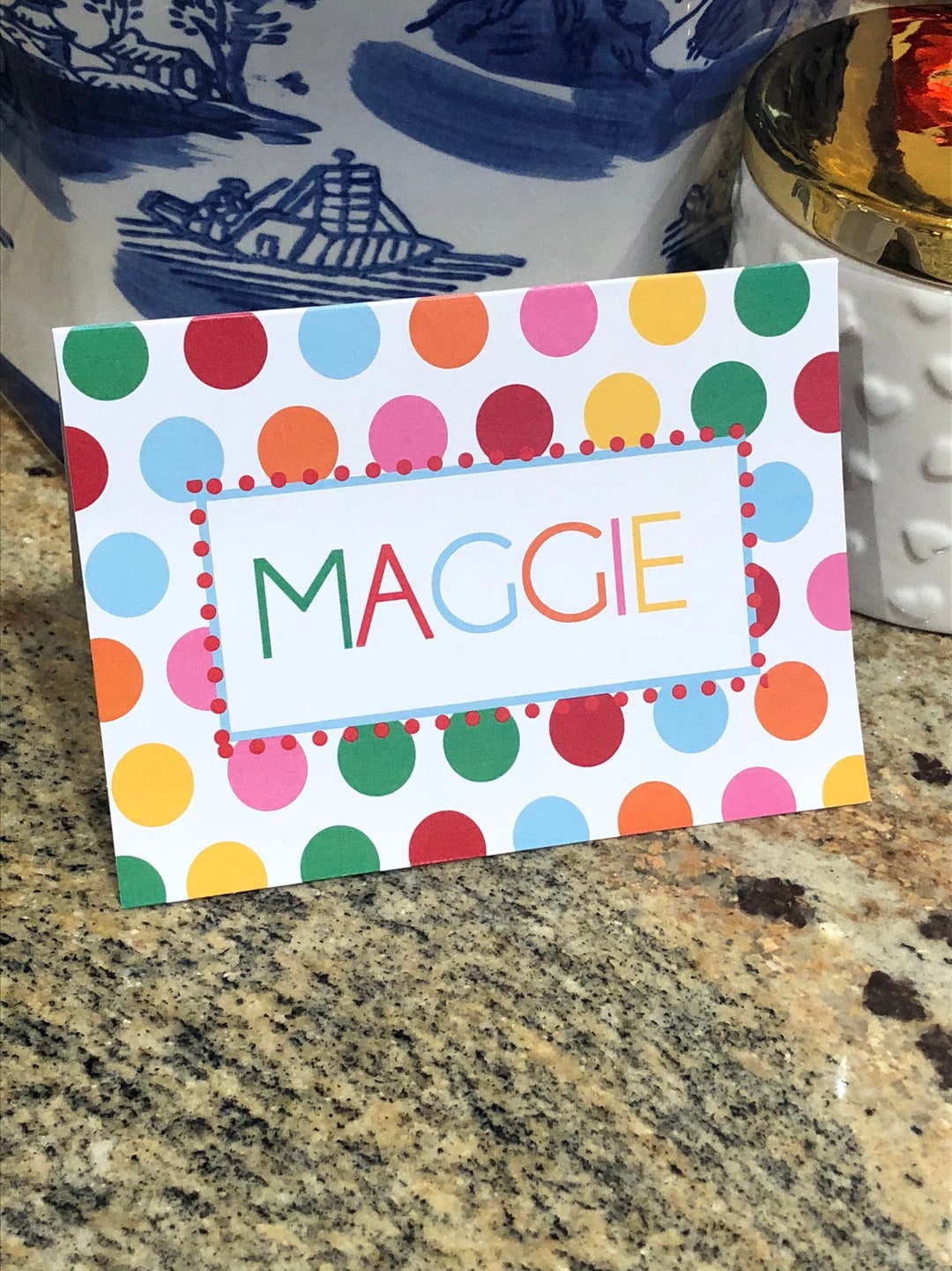 Polka Dot Notes, Childrens Notes, Kids Stationery, Colorful Stationery ...