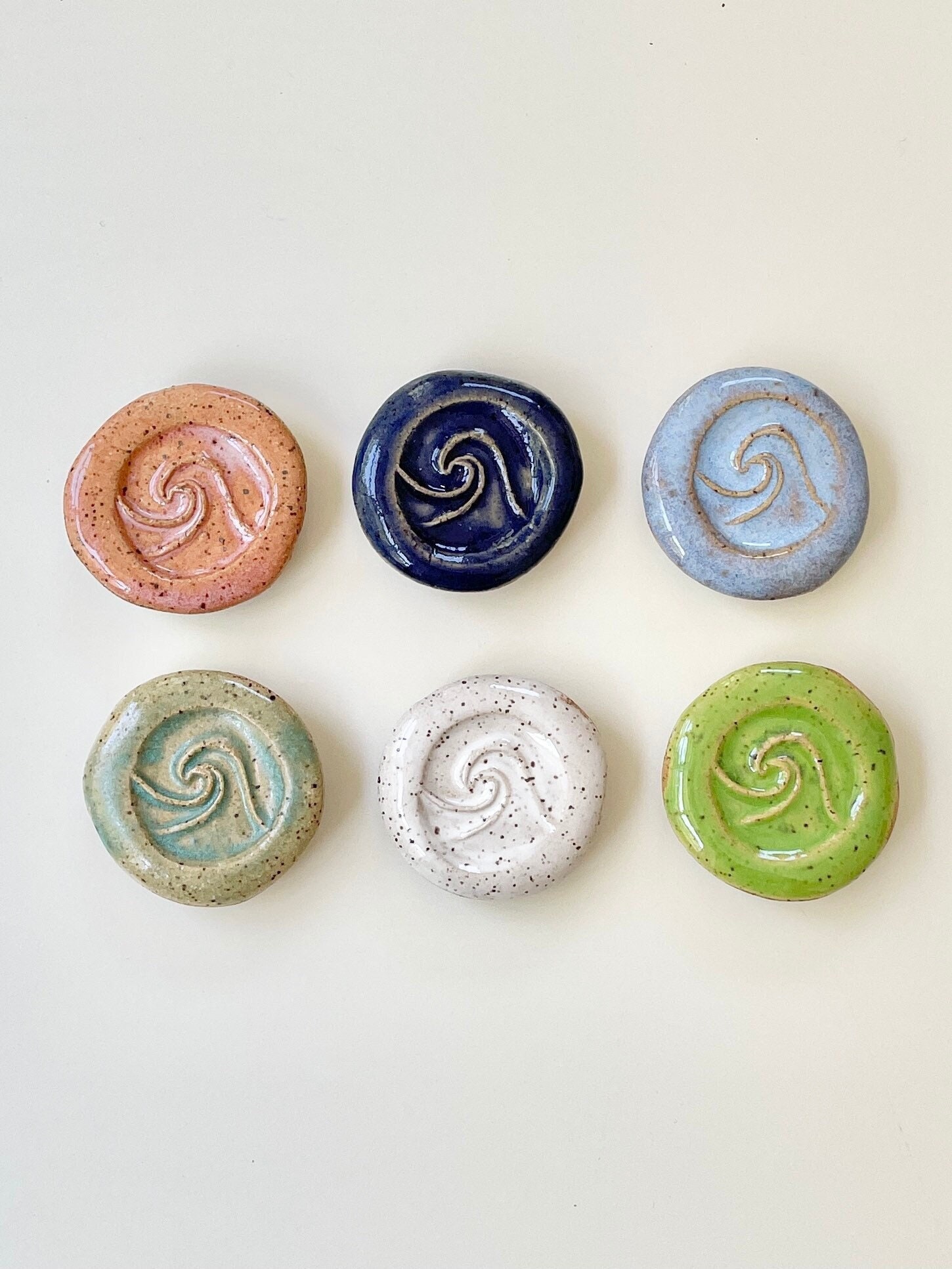 Wave Magnets Coastal Surf Art Boho Refrigerator Magnet - Etsy