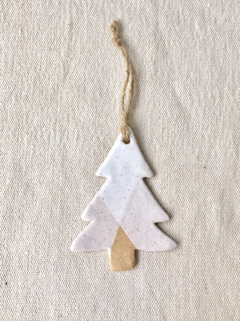 Ceramic Christmas Tree Ornaments - Etsy