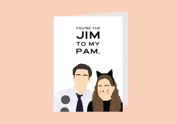 Print-at-home Greeting Card the Office Anniversary Card | Etsy