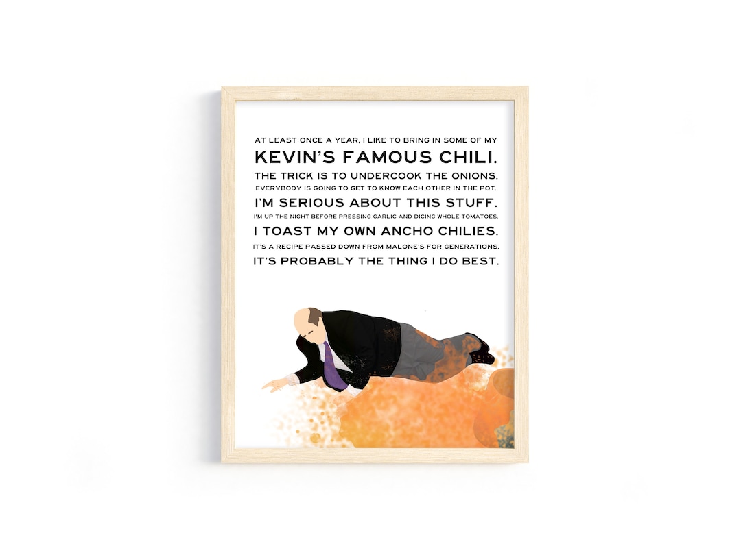 The Office - Kevin Malone - "once a Year I Like to Bring in Some of My ...