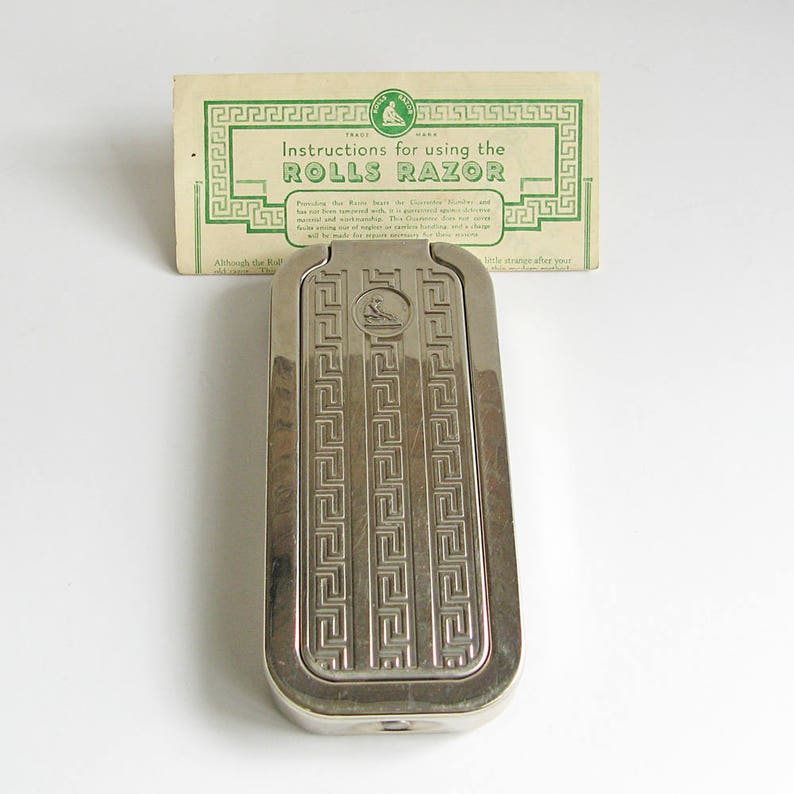 Vintage Rolls Razor Men's Shaving Kit Men's Grooming - Etsy