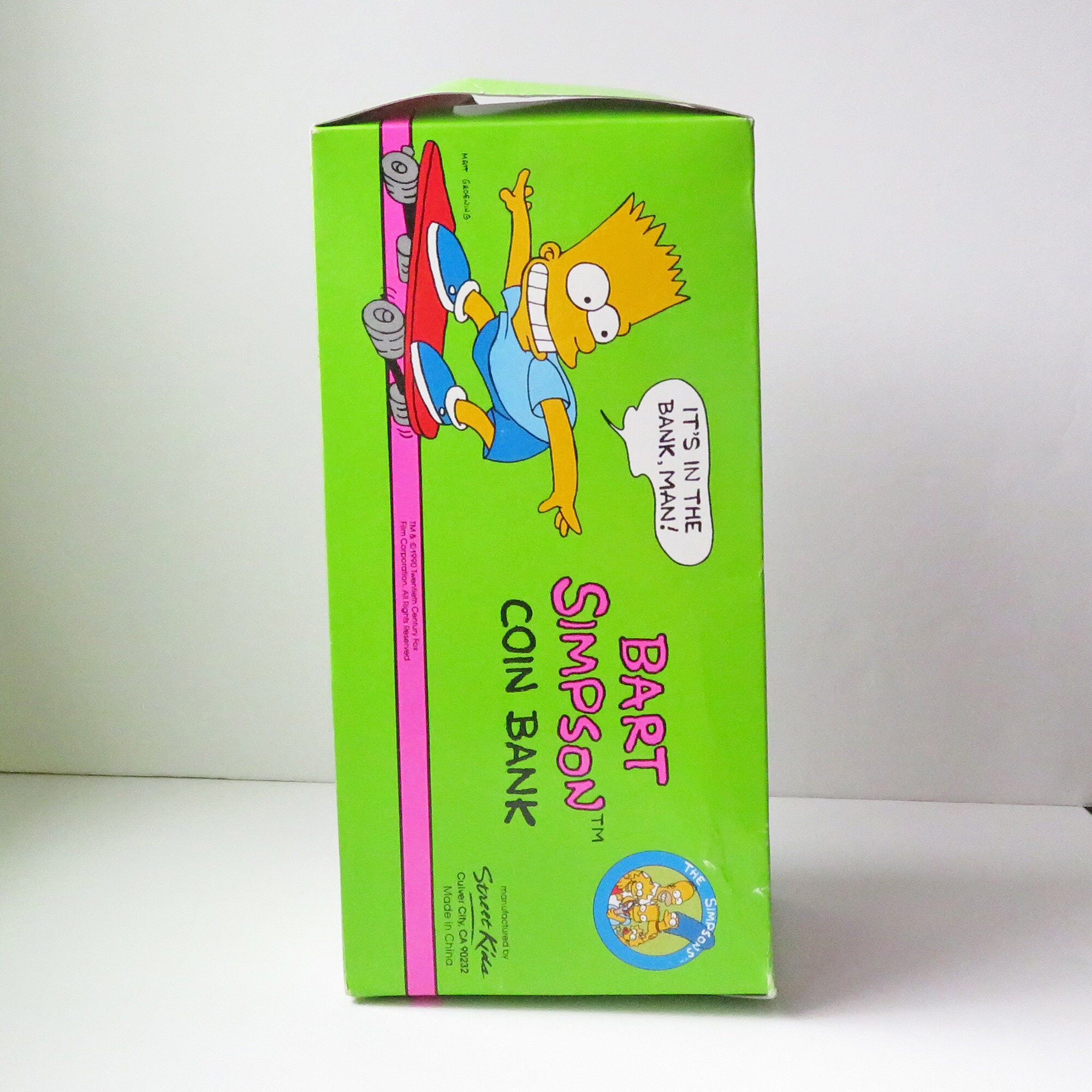 Bart Simpson Coin Bank, the Simpson's Character, Collectible Figurine ...