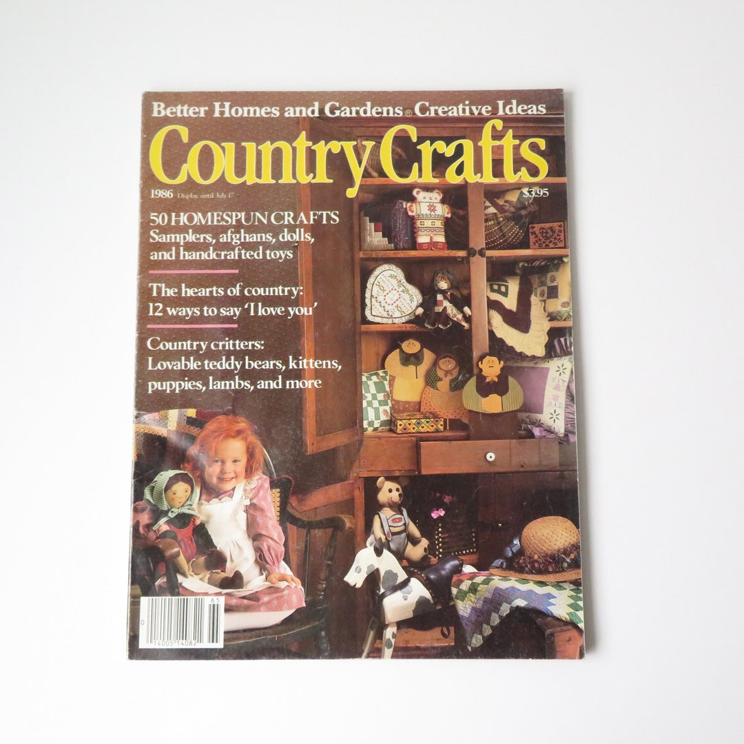 Country Crafts Book, DIY Crafts, How-to Craft Book - Etsy
