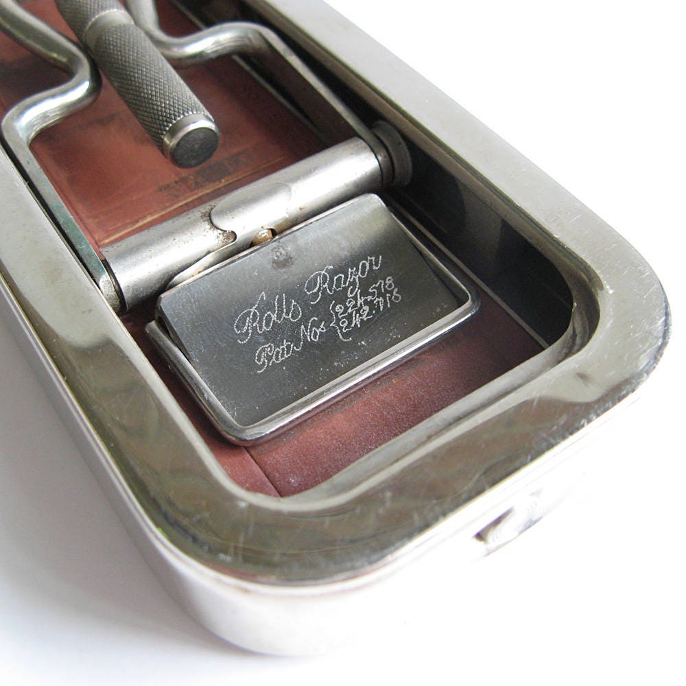 Vintage Rolls Razor Men's Shaving Kit Men's Grooming - Etsy