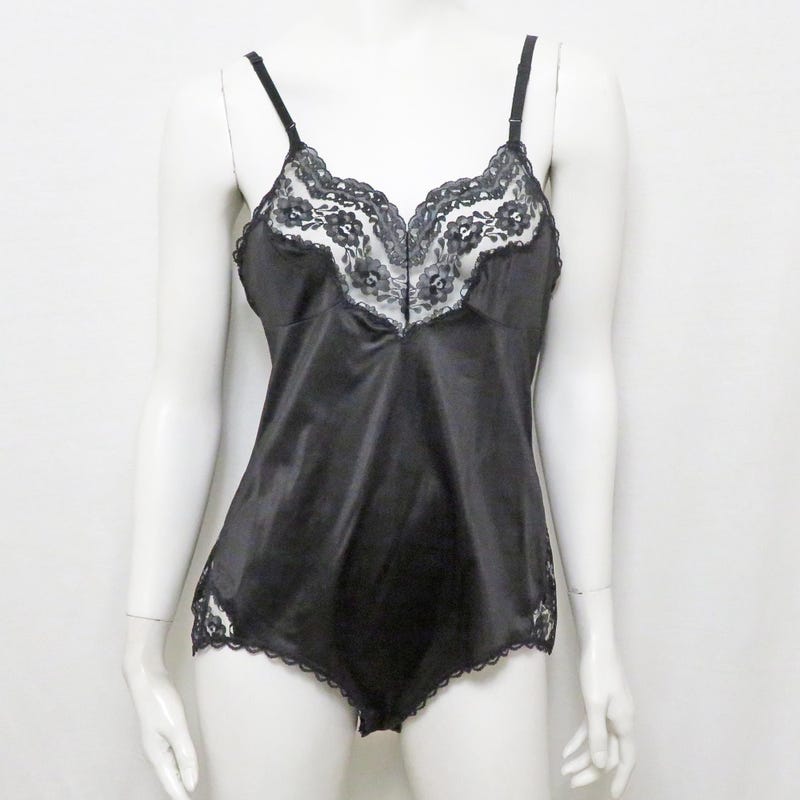 Black Lace Teddies - Etsy