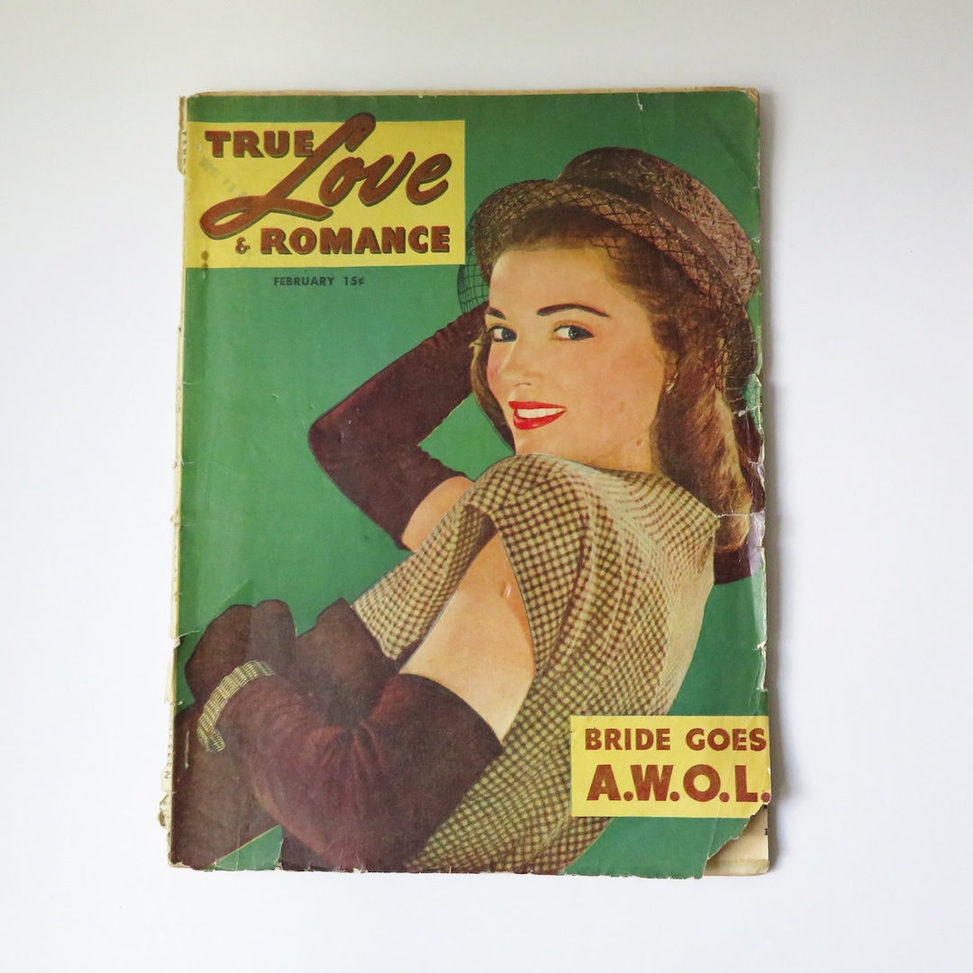 True Love & Romance Magazine February 1948 Vol 5 No 1 - Etsy