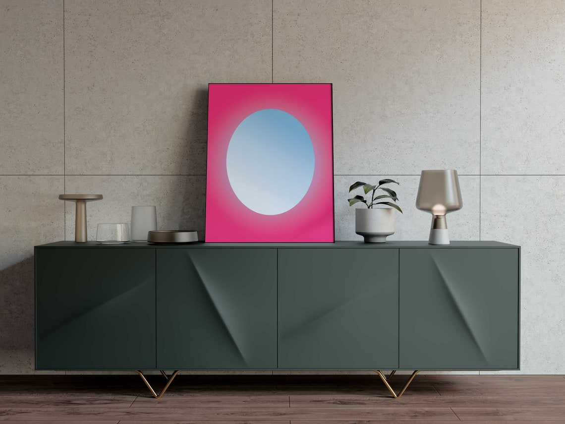 James Turrell Inspired Pink Sky Printable Art - Etsy