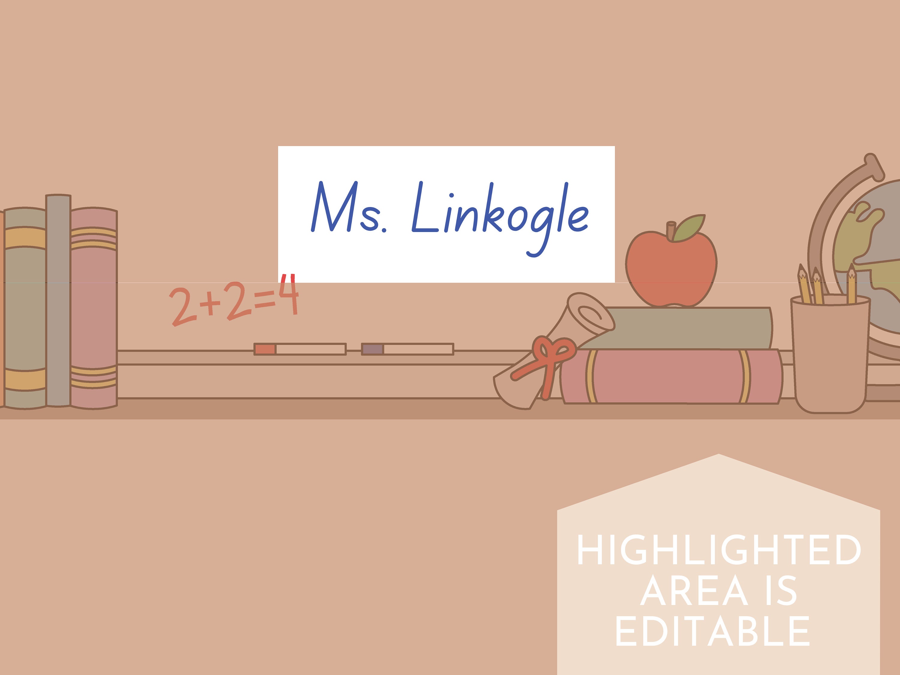 Teacher Linkedin Banner - Background Photo - Teacher White Board - Etsy