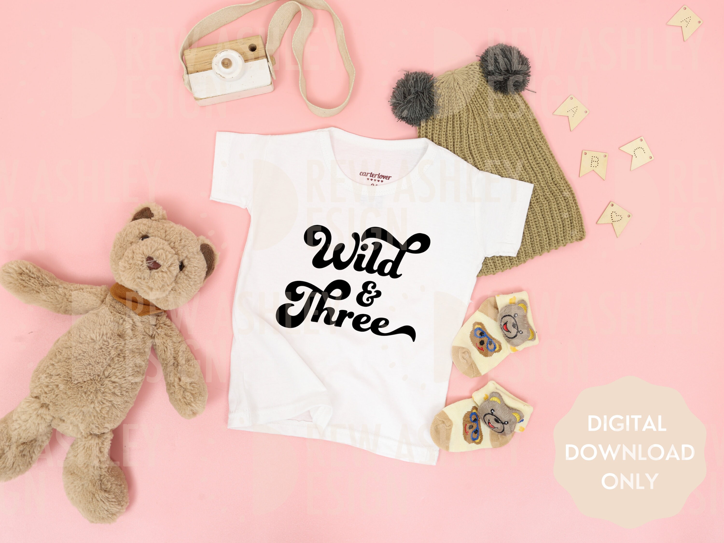 Wild & Three - Png Svg, Digital Download, Cricut Cut File, Third ...