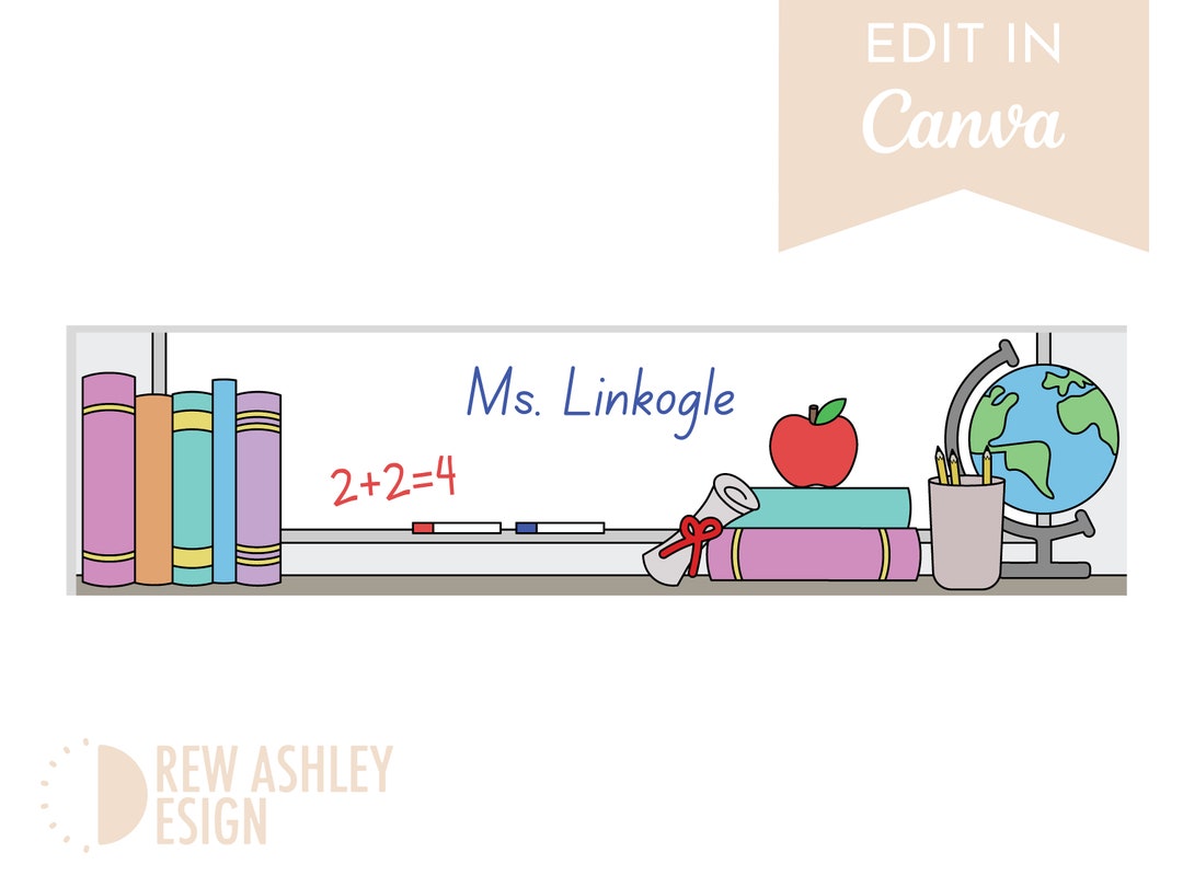 Teacher Linkedin Banner - Background Photo - Teacher White Board - Etsy