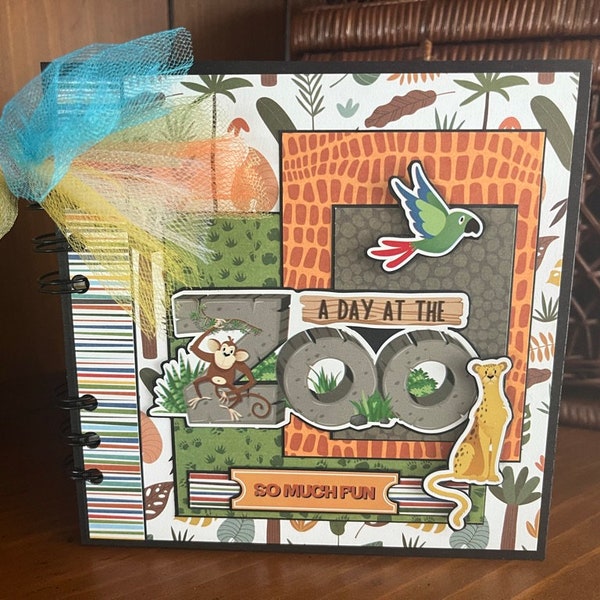 Zoo Scrapbook - Etsy