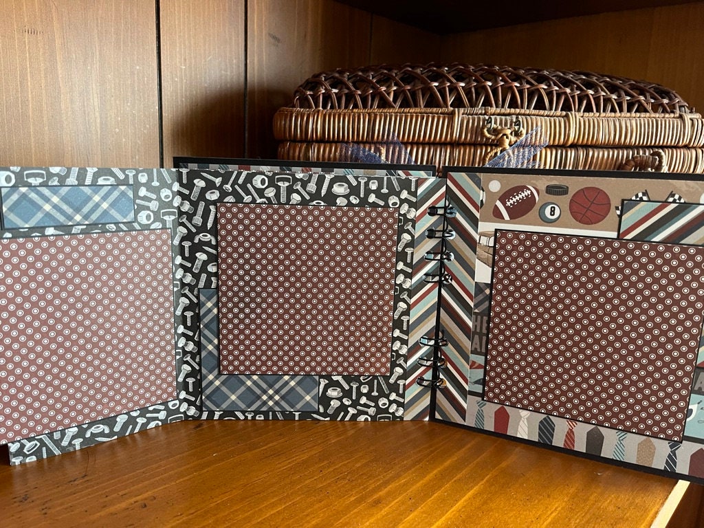 DAD you're the Best Completed Scrapbook Album - Etsy